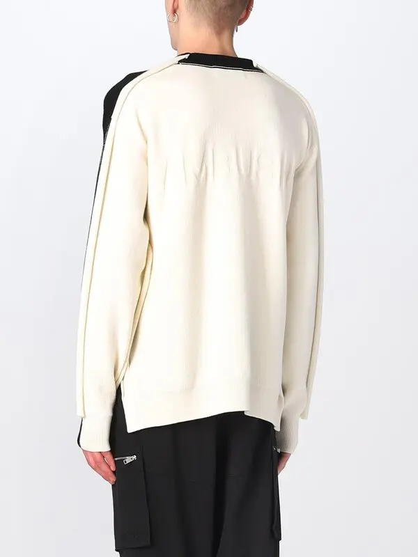 AMBUSH Ribbed Knit Sweater With Contrast Piping