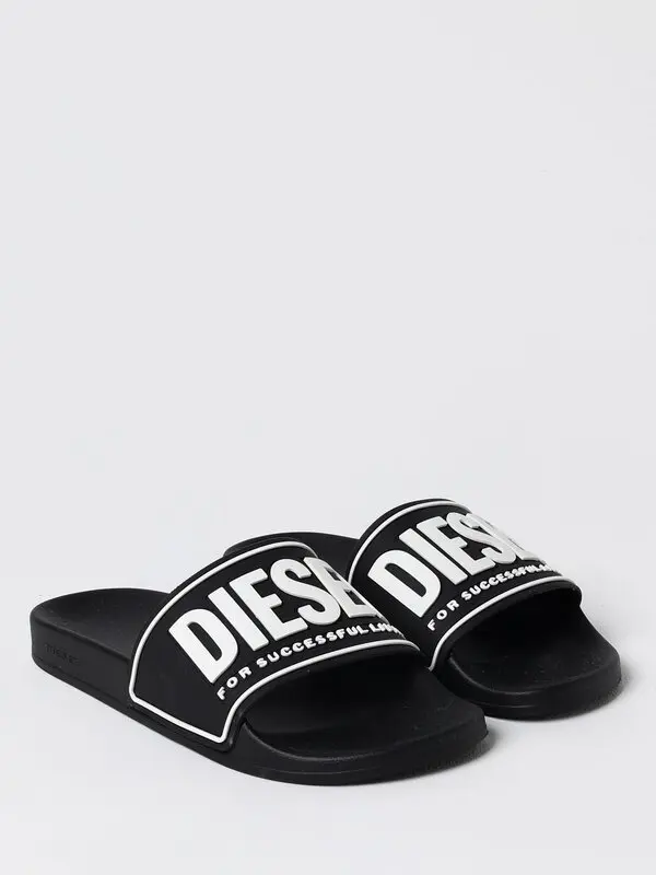 DIESEL® Sa-mayemi Cc Rubber Sliders With Logo