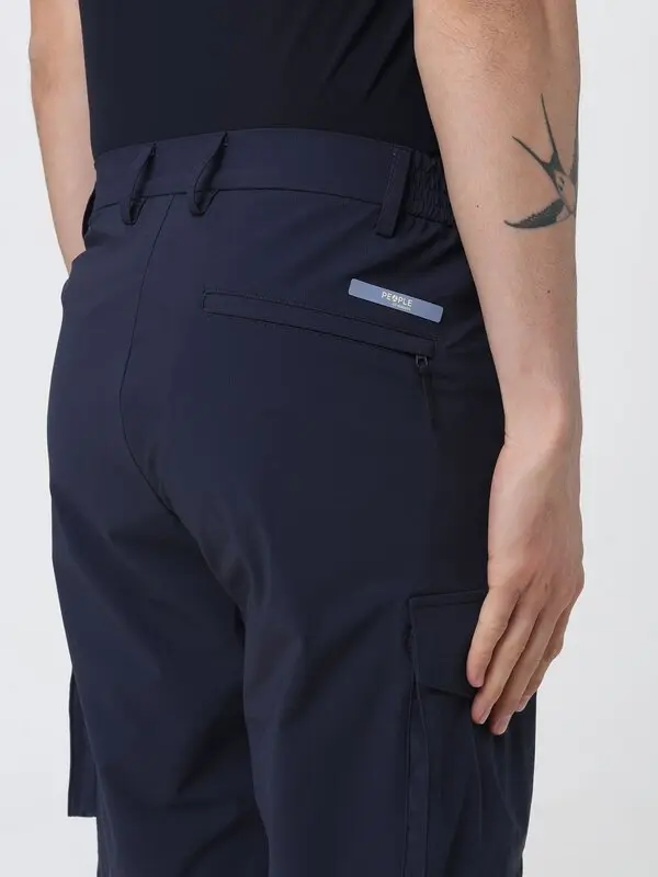 PEOPLE OF SHIBUYA Technical Fabric Cargo Shorts - Navy