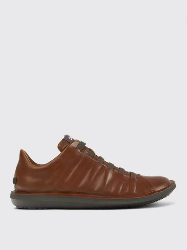 Camper Leather Lace-up Sneakers - Brown