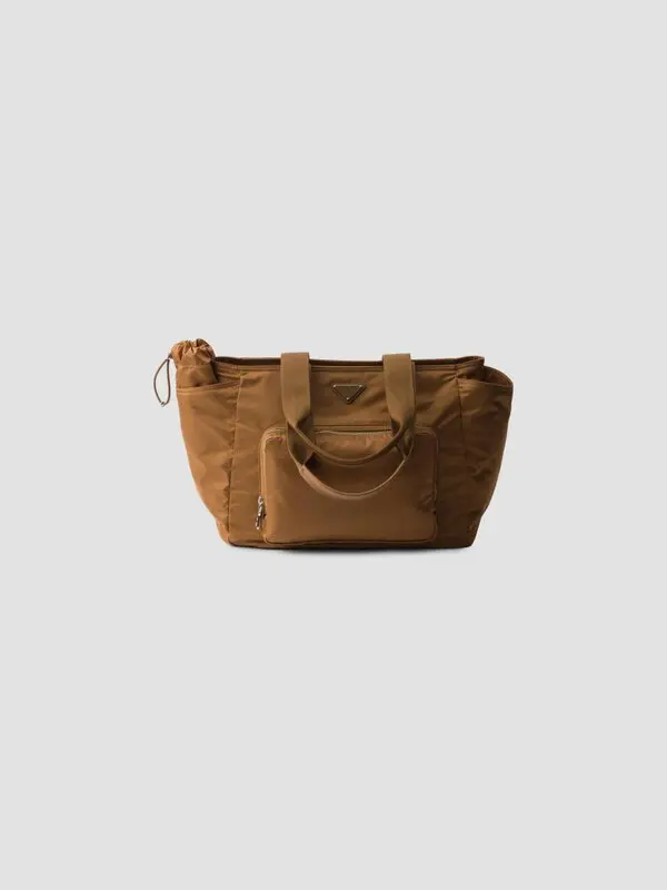 Prada Re-nylon Baby Bag - Brown