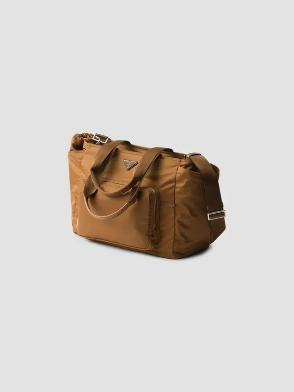 Prada Re-nylon Baby Bag - Brown