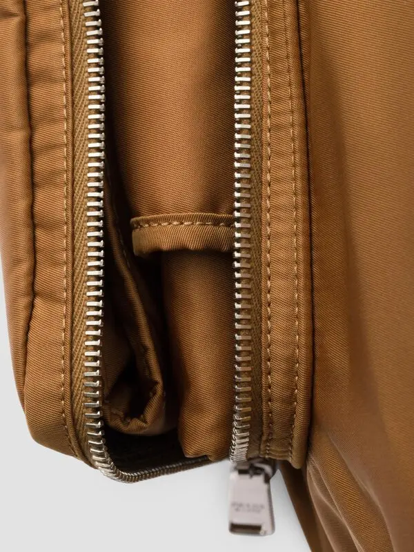 Prada Re-nylon Baby Bag - Brown