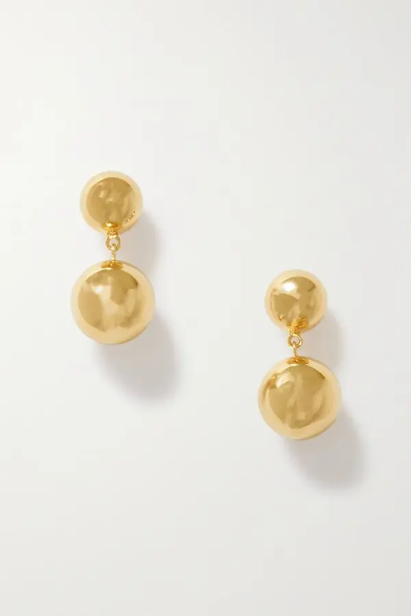 Lié Studio The Caroline -plated Earrings - Gold