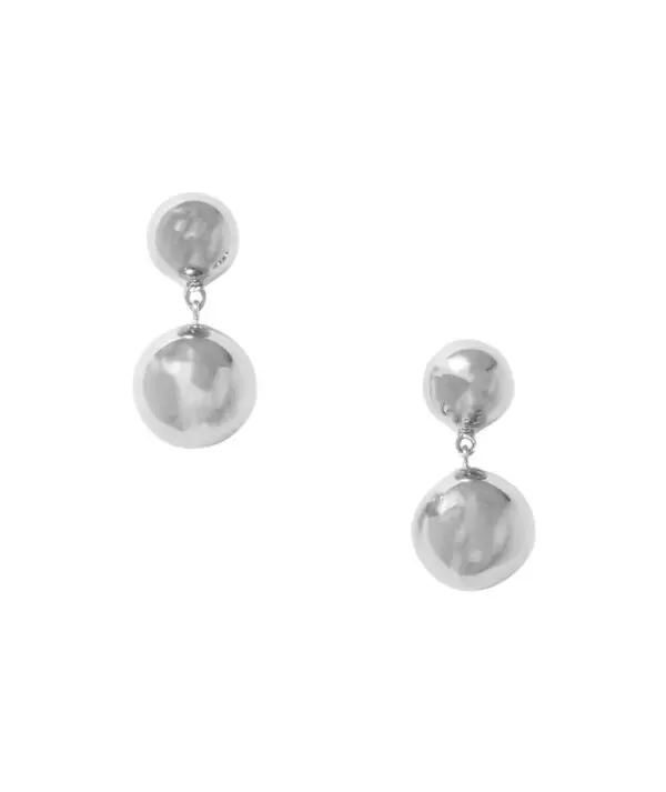 Lié Studio The Caroline Dangle Earrings - Silver