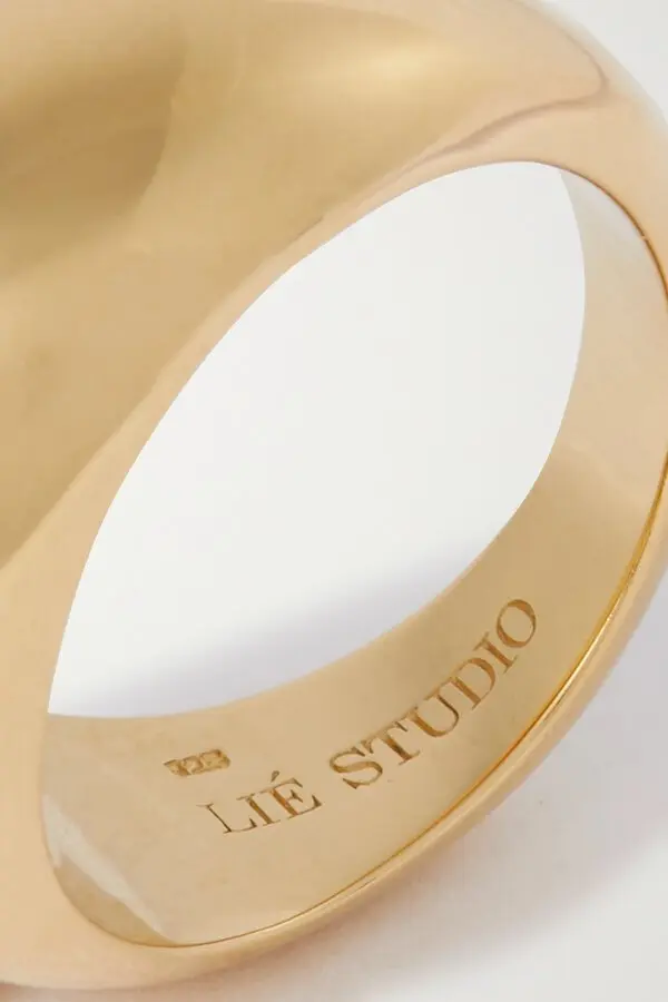 Lié Studio The Leah -plated Ring - Gold