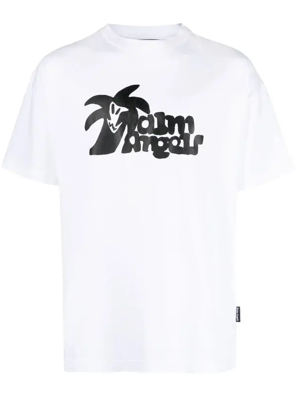 Palm Angels Hunter Logo-print Cotton T-shirt