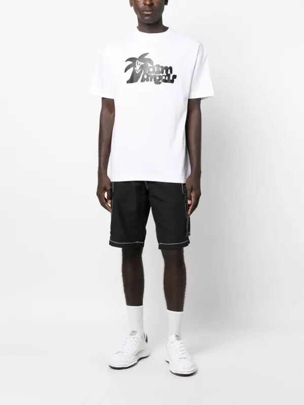 Palm Angels Hunter Logo-print Cotton T-shirt