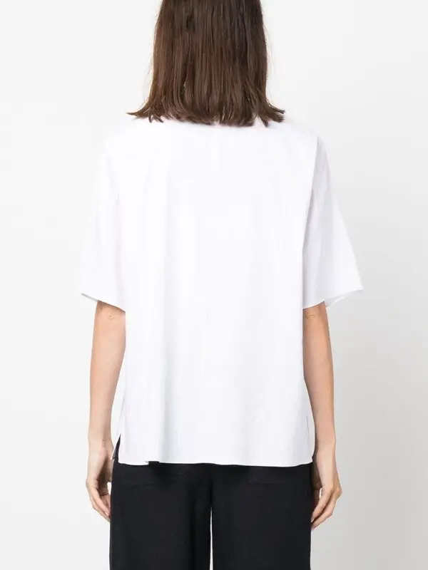 Vince Split-neck Blouse