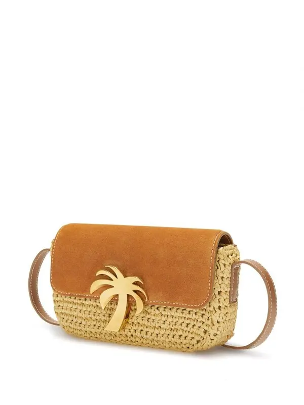 Palm Angels Palm Bridge Woven Crossbody Bag