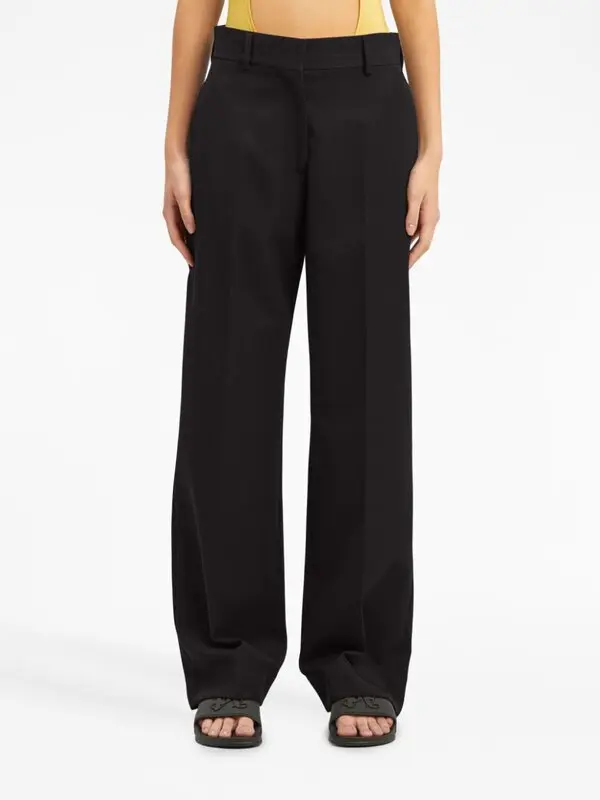 Palm Angels High-rise Straight-leg Trousers