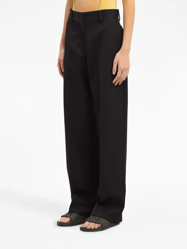 Palm Angels High-rise Straight-leg Trousers