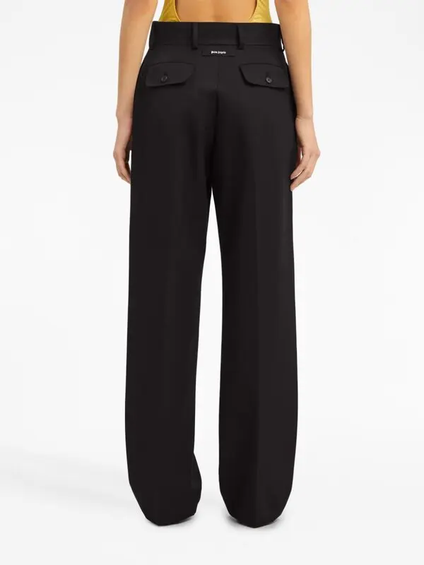 Palm Angels High-rise Straight-leg Trousers