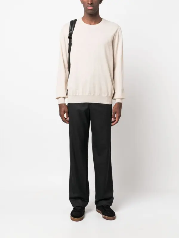 Brioni Drawstring-waist Wool Trousers