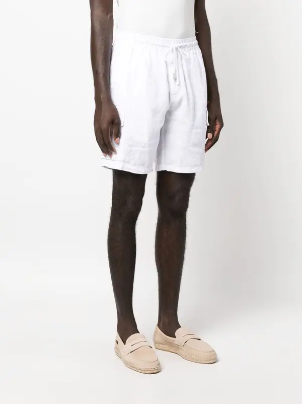 Vilebrequin Logo-patch Linen Shorts
