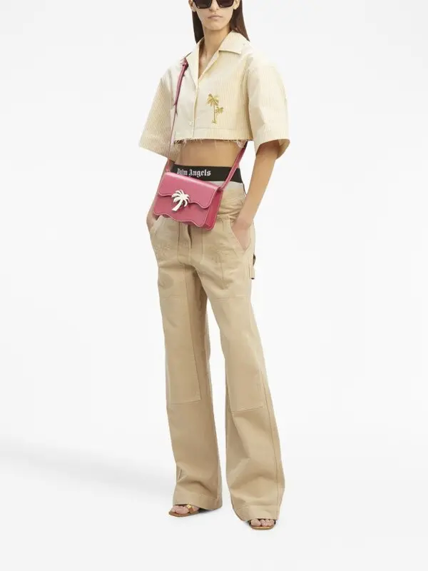 Palm Angels Palm Beach Crossbody Bag - Pink