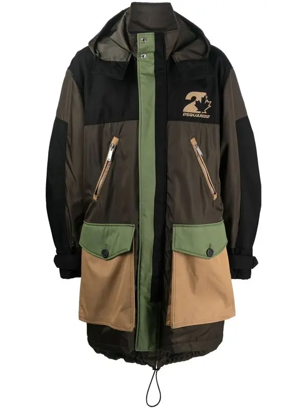Dsquared2 Flap-pocket Hooded Parka
