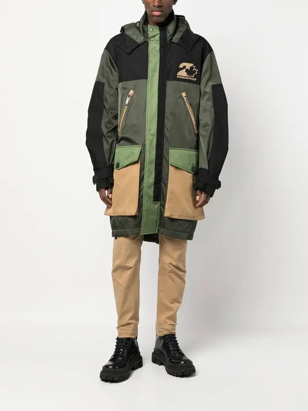 Dsquared2 Flap-pocket Hooded Parka