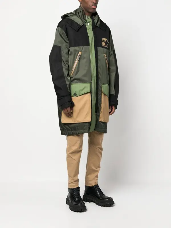 Dsquared2 Flap-pocket Hooded Parka