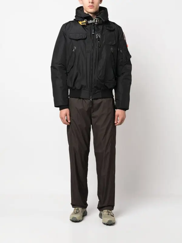 PARAJUMPERS Logo-patch Hooded Jacket