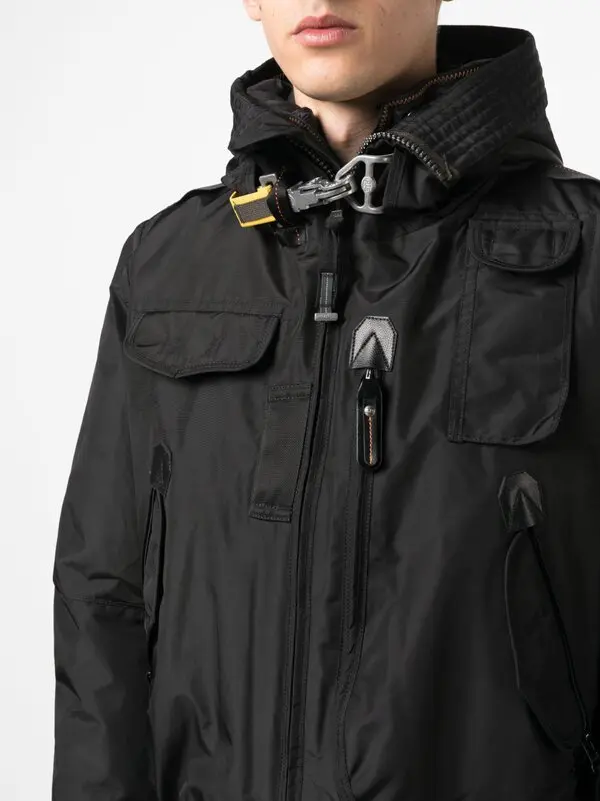 PARAJUMPERS Logo-patch Hooded Jacket