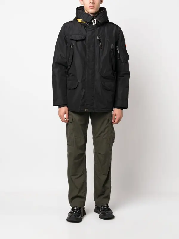 PARAJUMPERS Military Hooded Jacket - Black