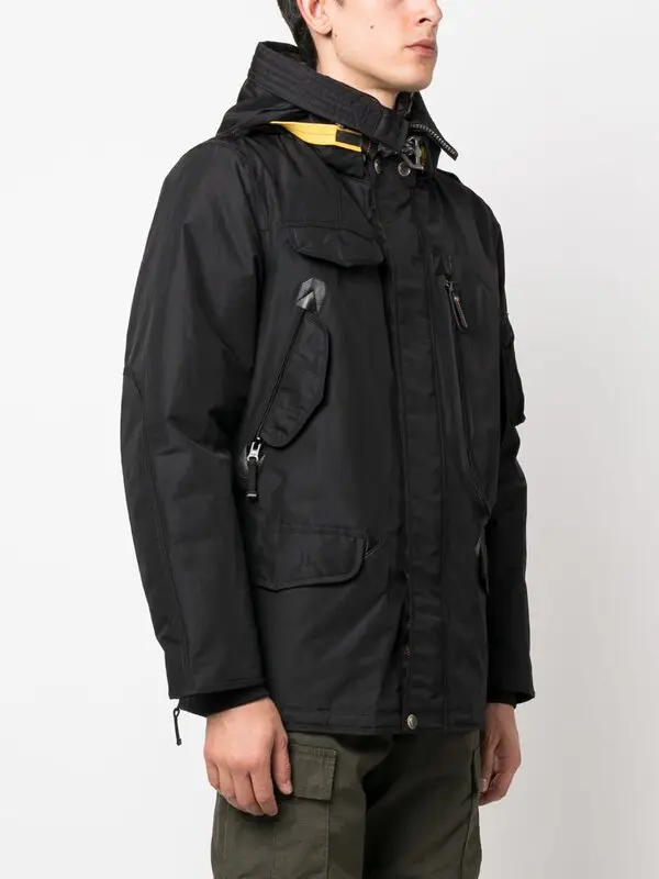 PARAJUMPERS Military Hooded Jacket - Black
