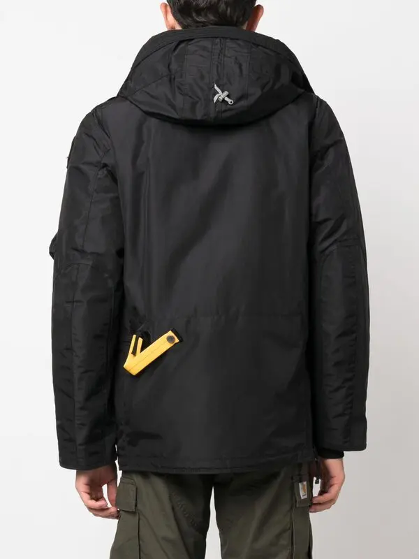 PARAJUMPERS Military Hooded Jacket - Black