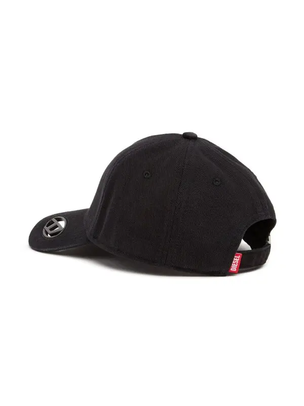 DIESEL® C-plak Baseball Cap - Black
