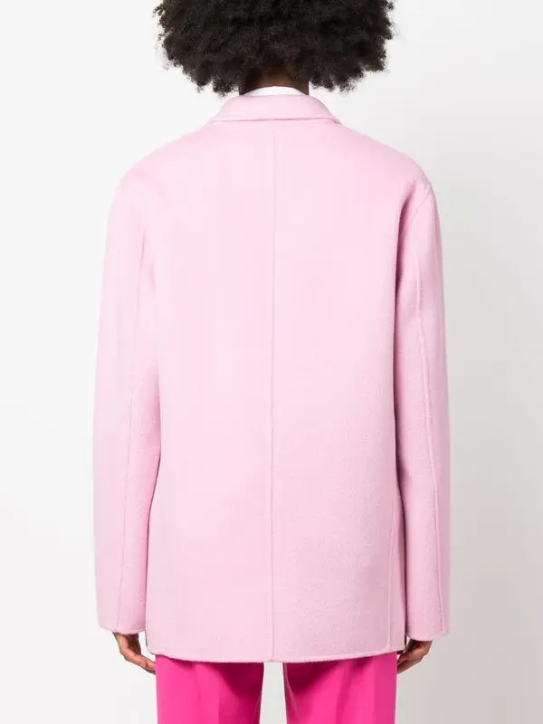 Philosophy Di Lorenzo Serafini Double-breasted Wool Short Coat
