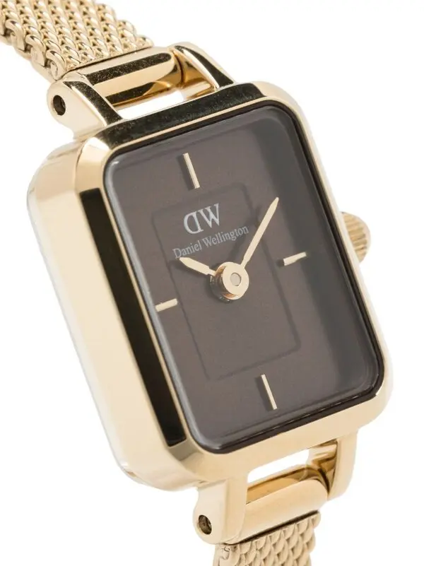 DANIEL WELLINGTON Quadro Mini 19mm Watch - Brown