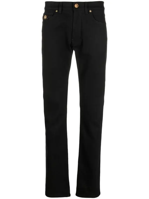 Versace Mid-rise Slim-fit Jeans
