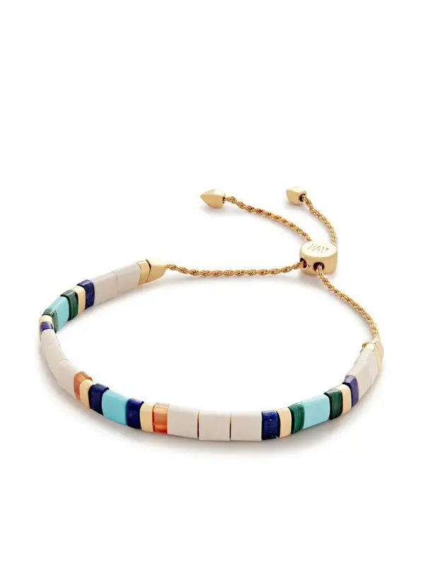 Monica Vinader Delphi Jasper Friendship Bracelet - White