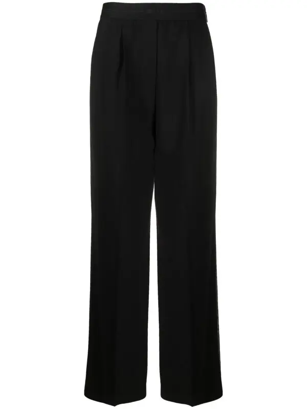 MSGM Wide-leg Tailored Trousers