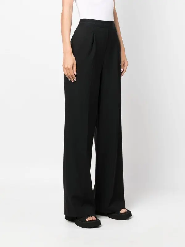 MSGM Wide-leg Tailored Trousers