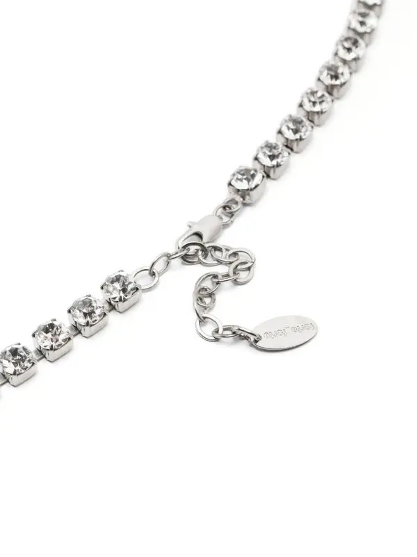 FORTE_FORTE Crystal-embellished Lariat Necklace