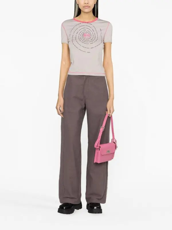 DIESEL® T-uncutie Stretch-cotton T-shirt With Graphic Print