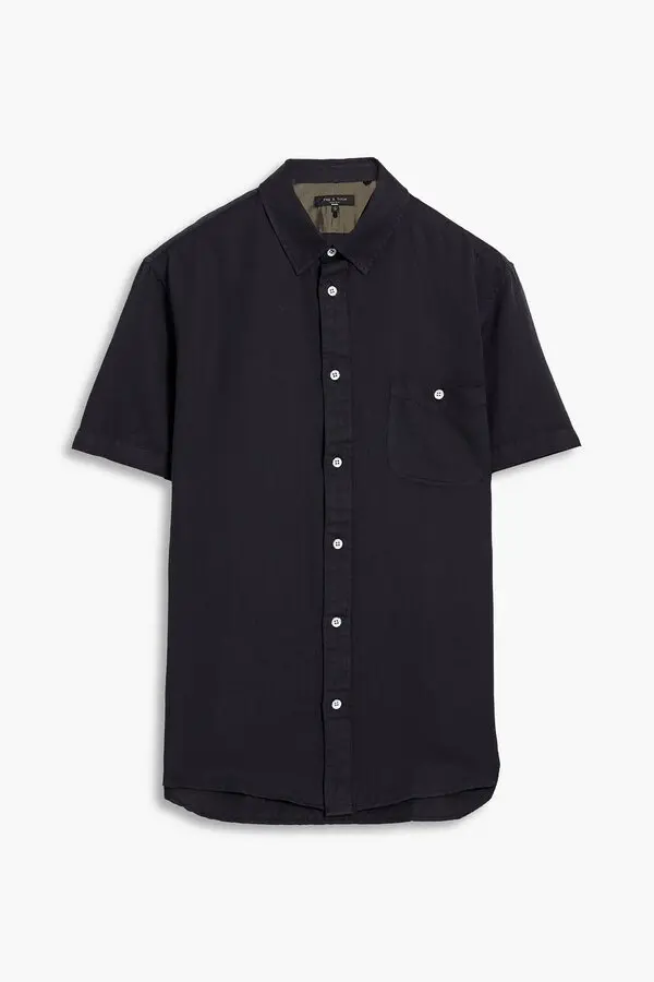 Rag & Bone Gus Linen And Cottonblend Shirt
