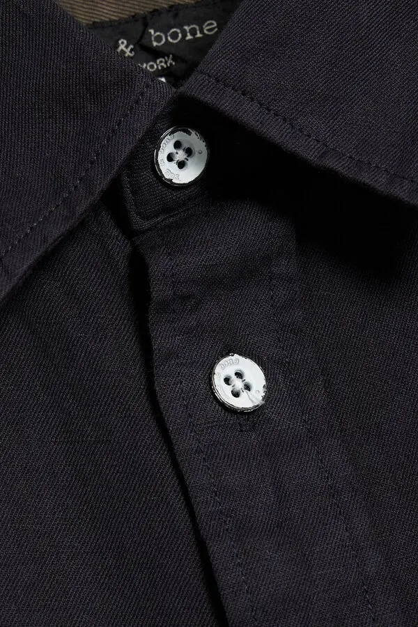 Rag & Bone Gus Linen And Cottonblend Shirt