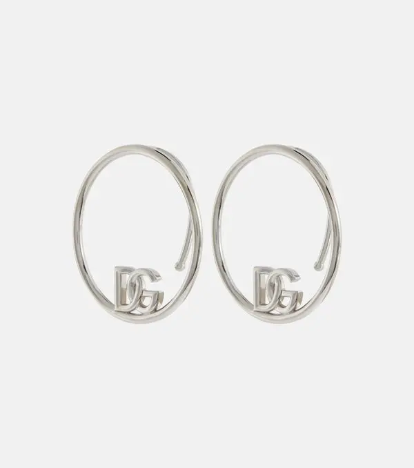 Dolce & Gabbana Logo Ear Cuffs - Silver