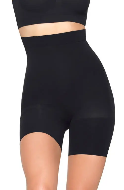 SKIMS Everyday Sculpt Mid Thigh Shorts - Onyx