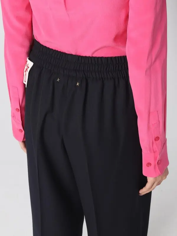 GOLDEN GOOSE Diagonal Stripe Coat
