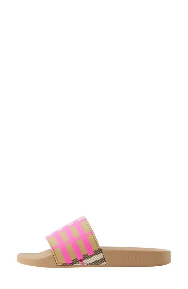 Burberry Furley Check Slide Sandal