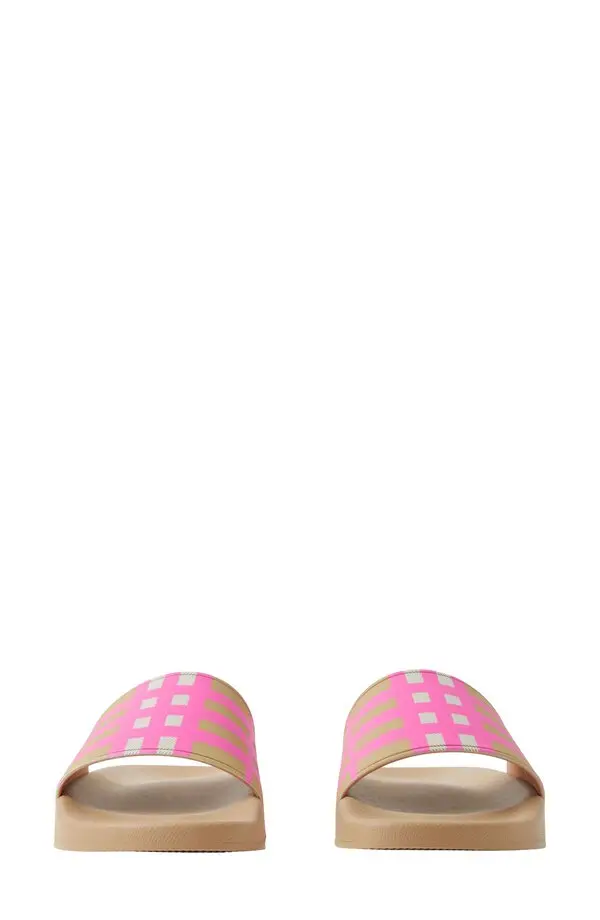 Burberry Furley Check Slide Sandal
