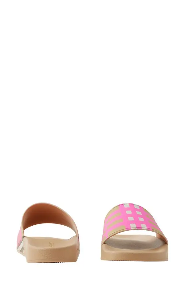 Burberry Furley Check Slide Sandal