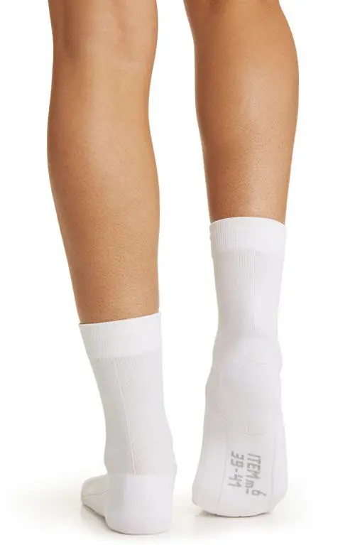 ITEM M6 Pique Compression Crew Socks