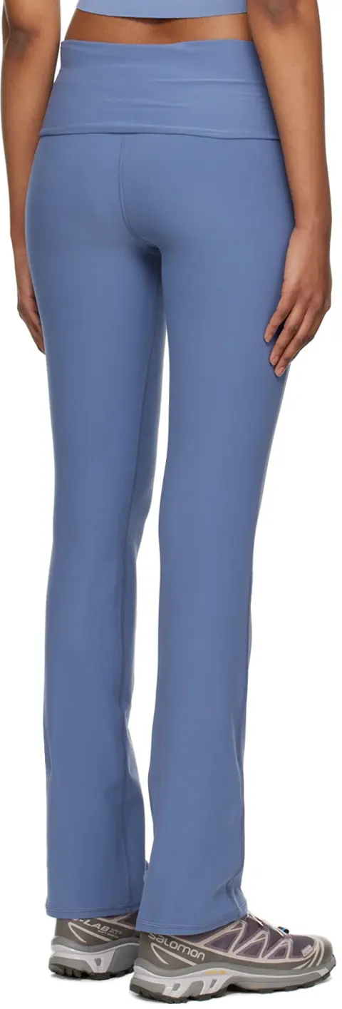 Alo Yoga Blue Bootcut Leggings - Infinity Blue