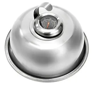 YUKON GLORY Cheese Melting Dome With Built-in T Ermometer - One-color