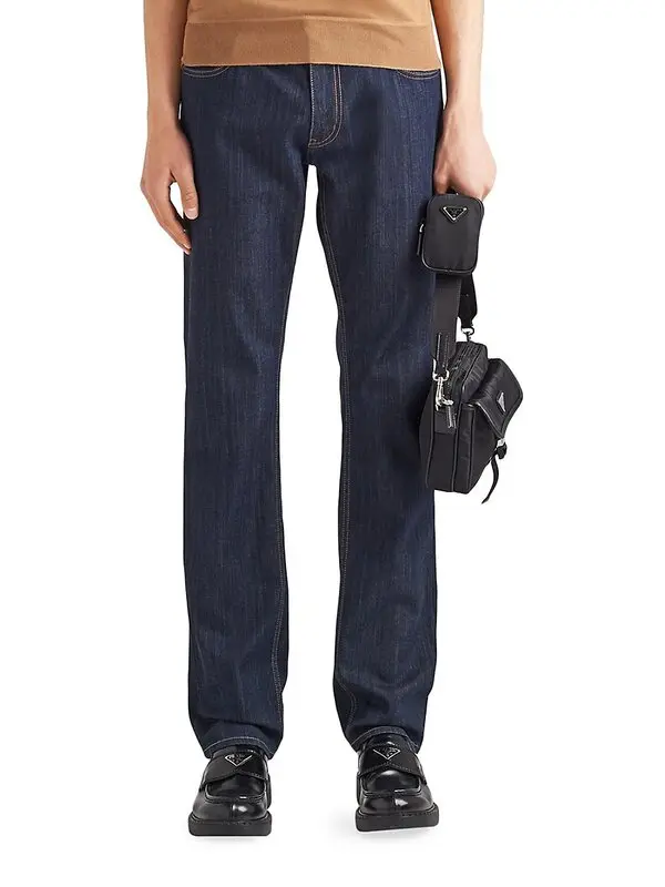 Prada Five-pocket Stretch-denim Jeans