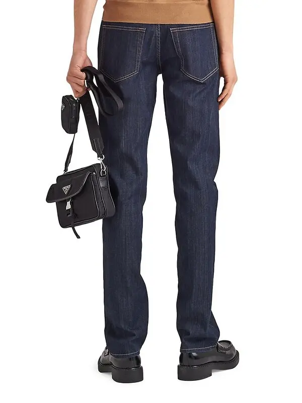 Prada Five-pocket Stretch-denim Jeans
